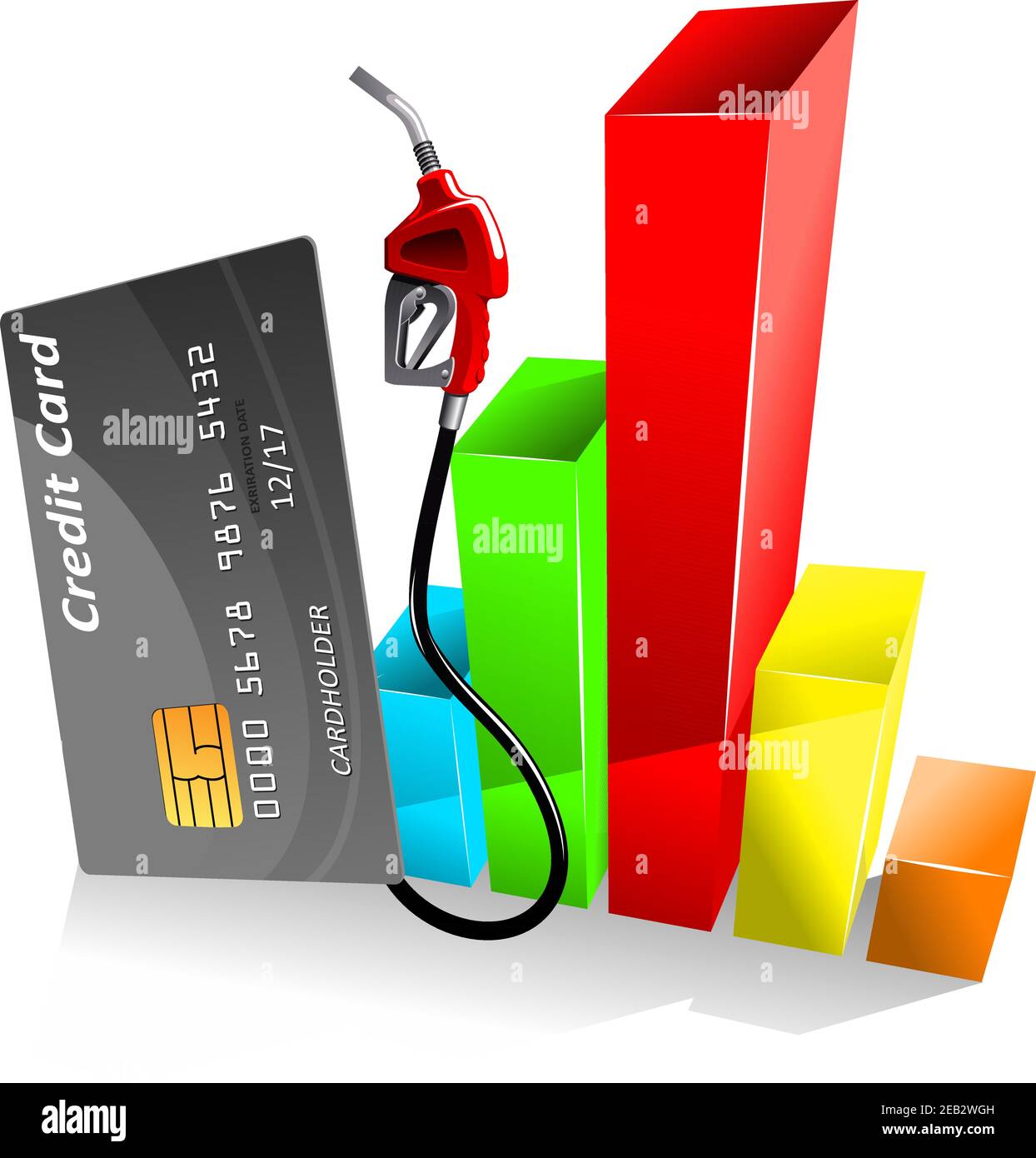 Gas station bar Stock Vector Images - Alamy