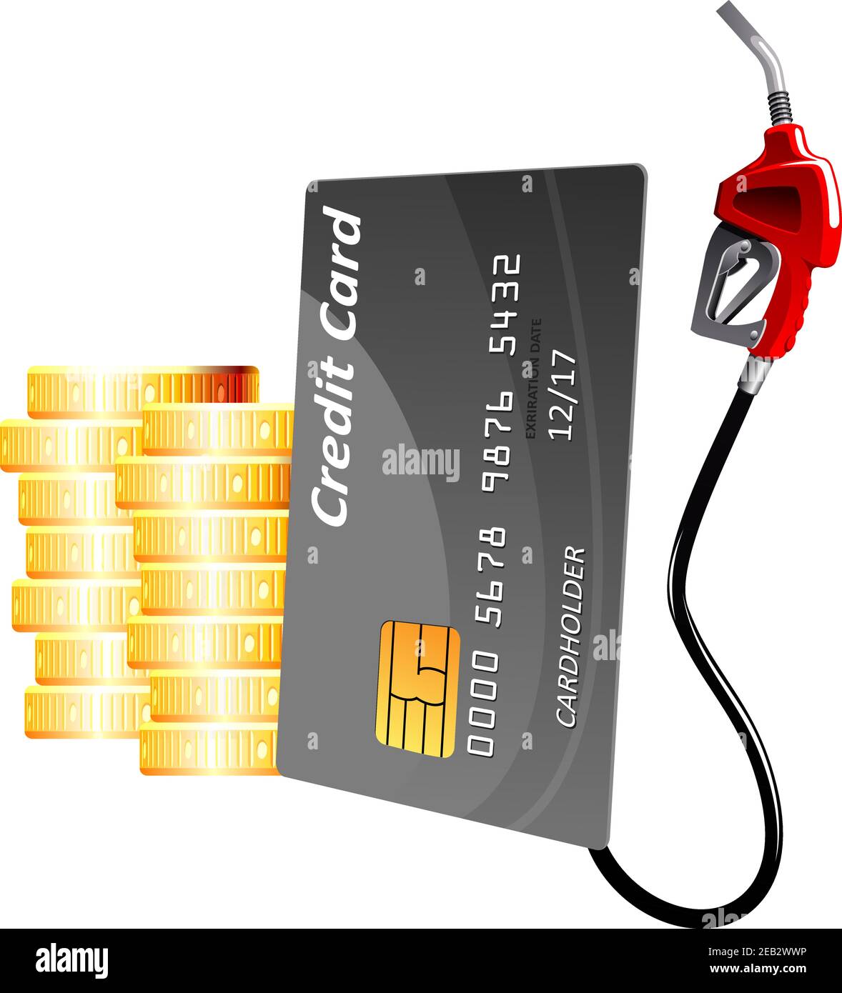 Gold pump vector vectors Stock Vector Images - Alamy