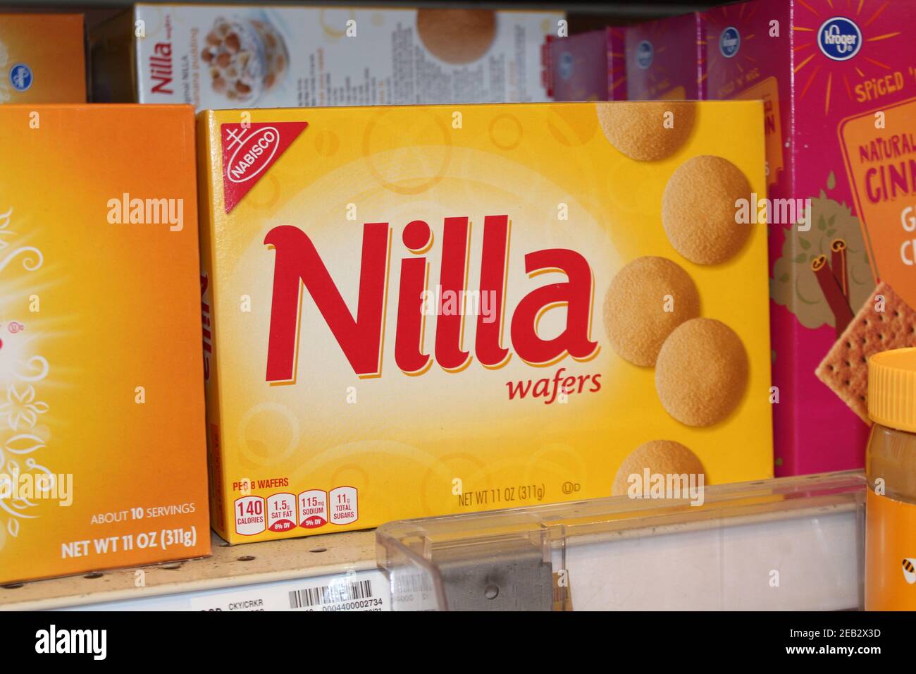 Nilla Wafer Logo Amazon.com: Nilla Wafers Vanilla Wafer Cookies