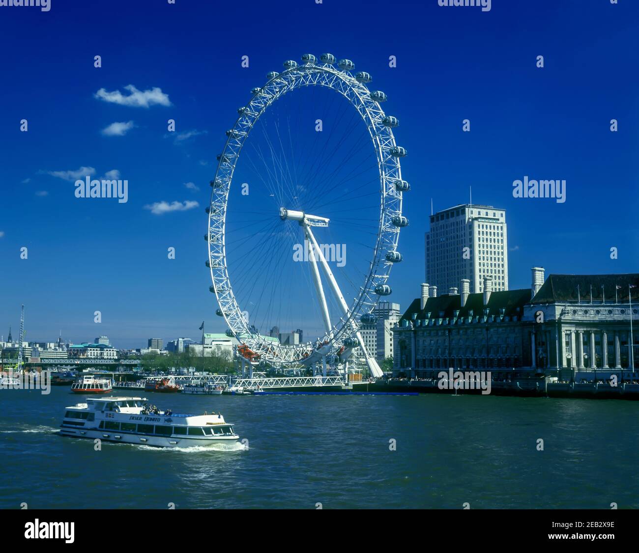 1990s london skyline hi-res stock photography and images - Alamy