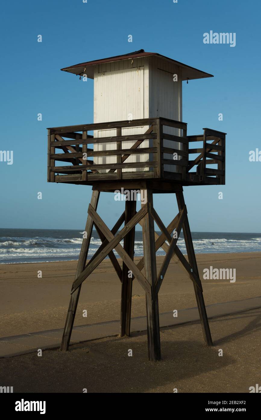 Lifeguard watchtower on sandy hi-res stock photography and images - Alamy