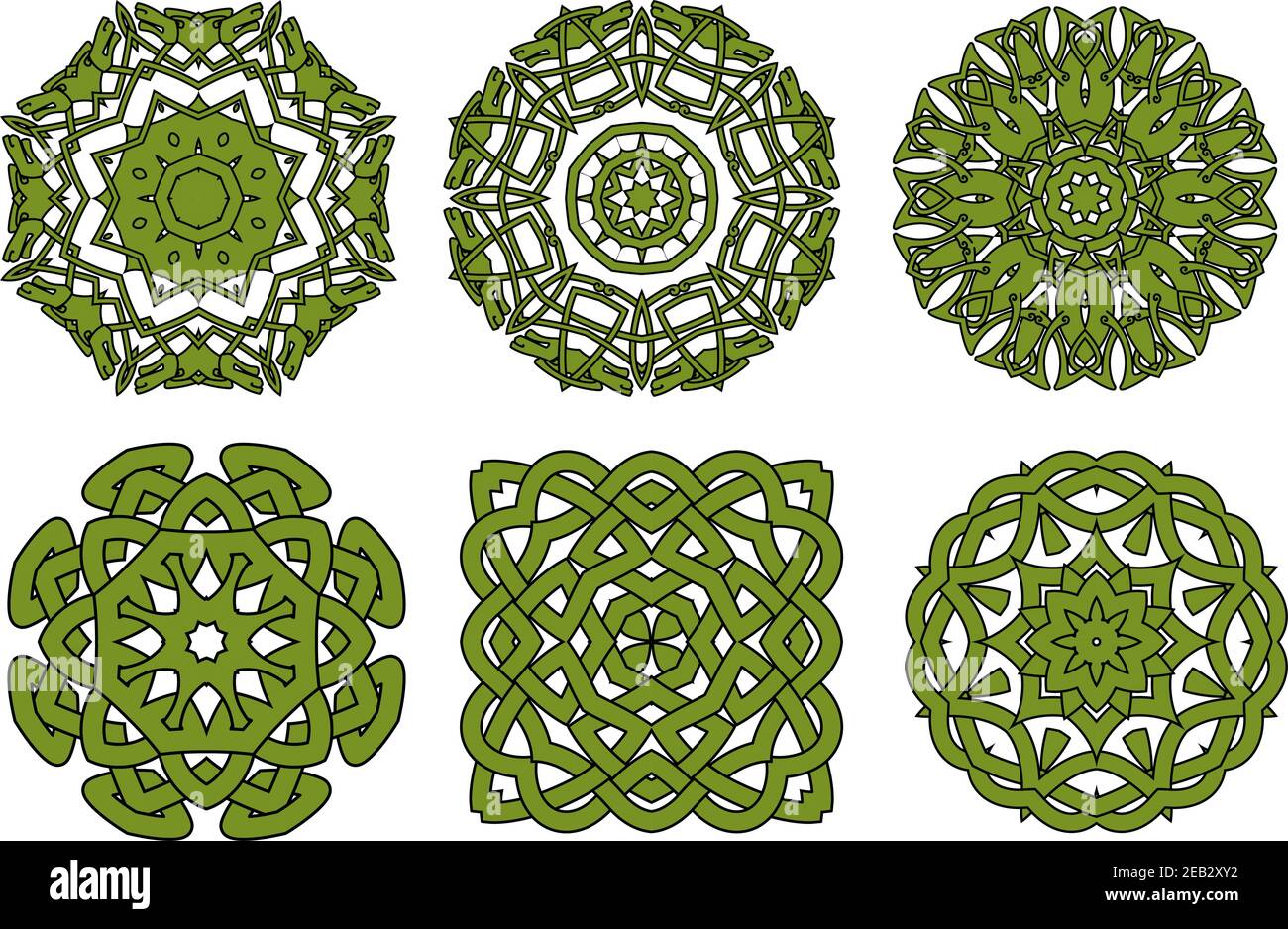Circular Celtic Designs