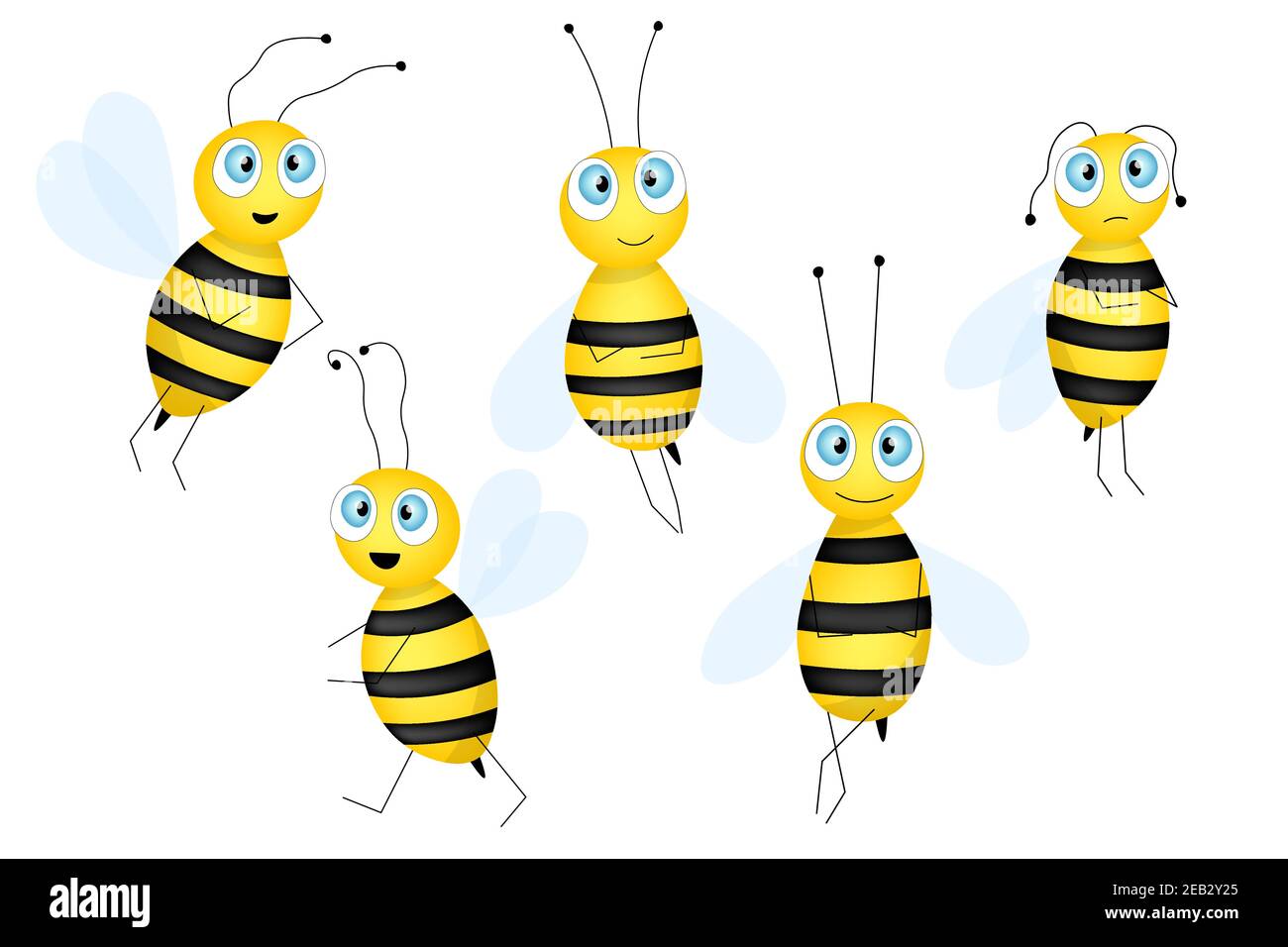 Bee Body Template