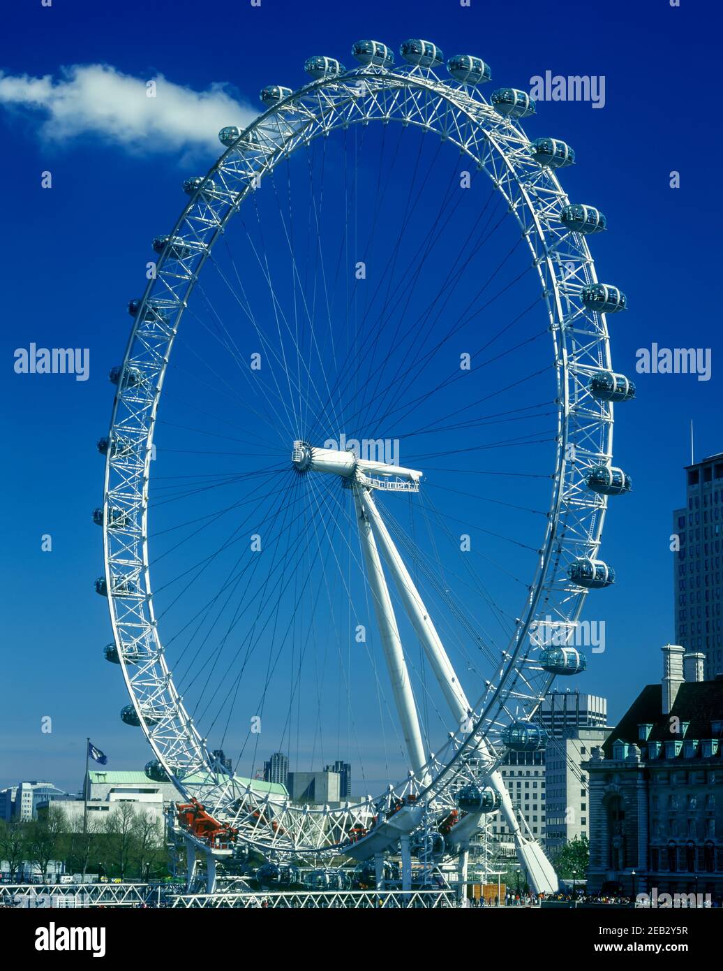 2000 HISTORICAL LONDON EYE (©MARKS BARFIELD ARCHITECTS 2000) SOUTHBANK ...