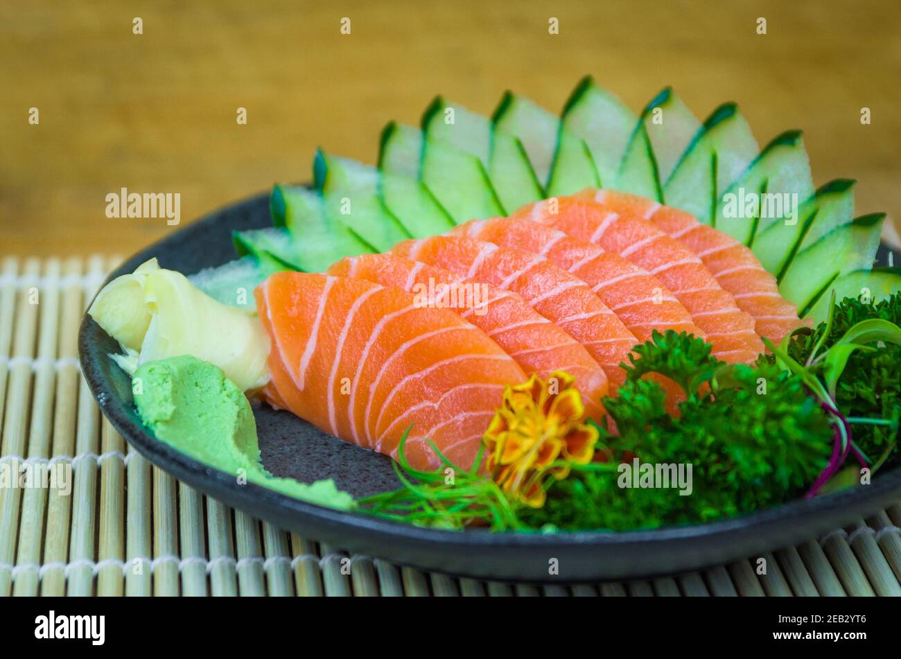 Sushi set (combo). Traditional Japanese cuisine, premium sashimi ...