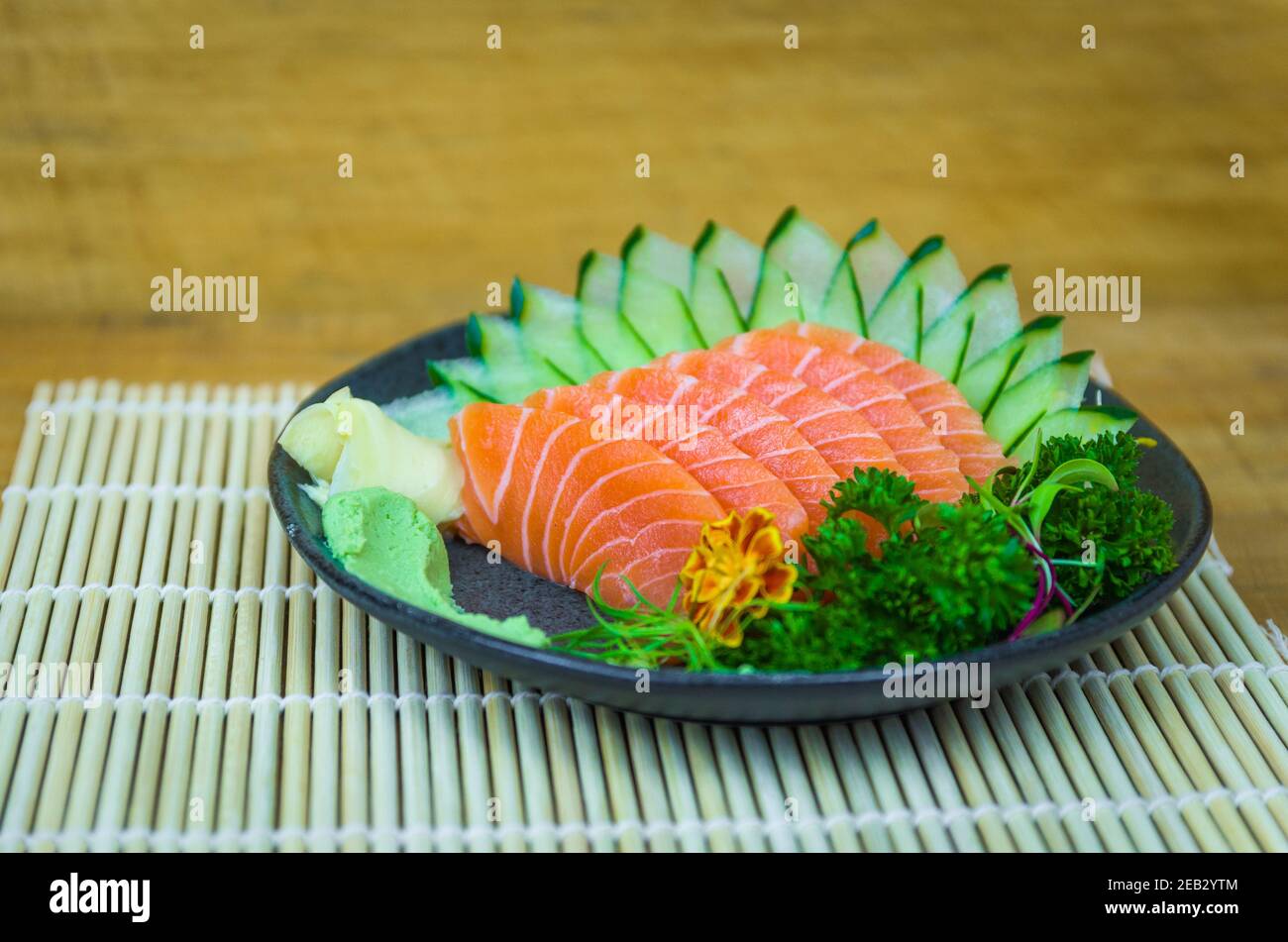 Sushi set (combo). Traditional Japanese cuisine, premium sashimi ...