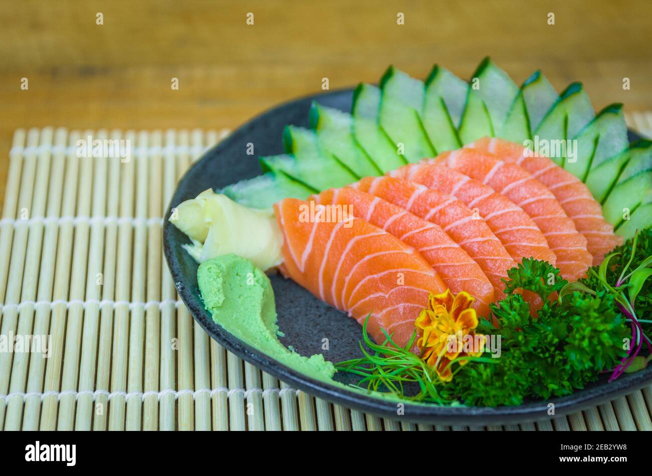 Sushi set (combo). Traditional Japanese cuisine, premium sashimi ...