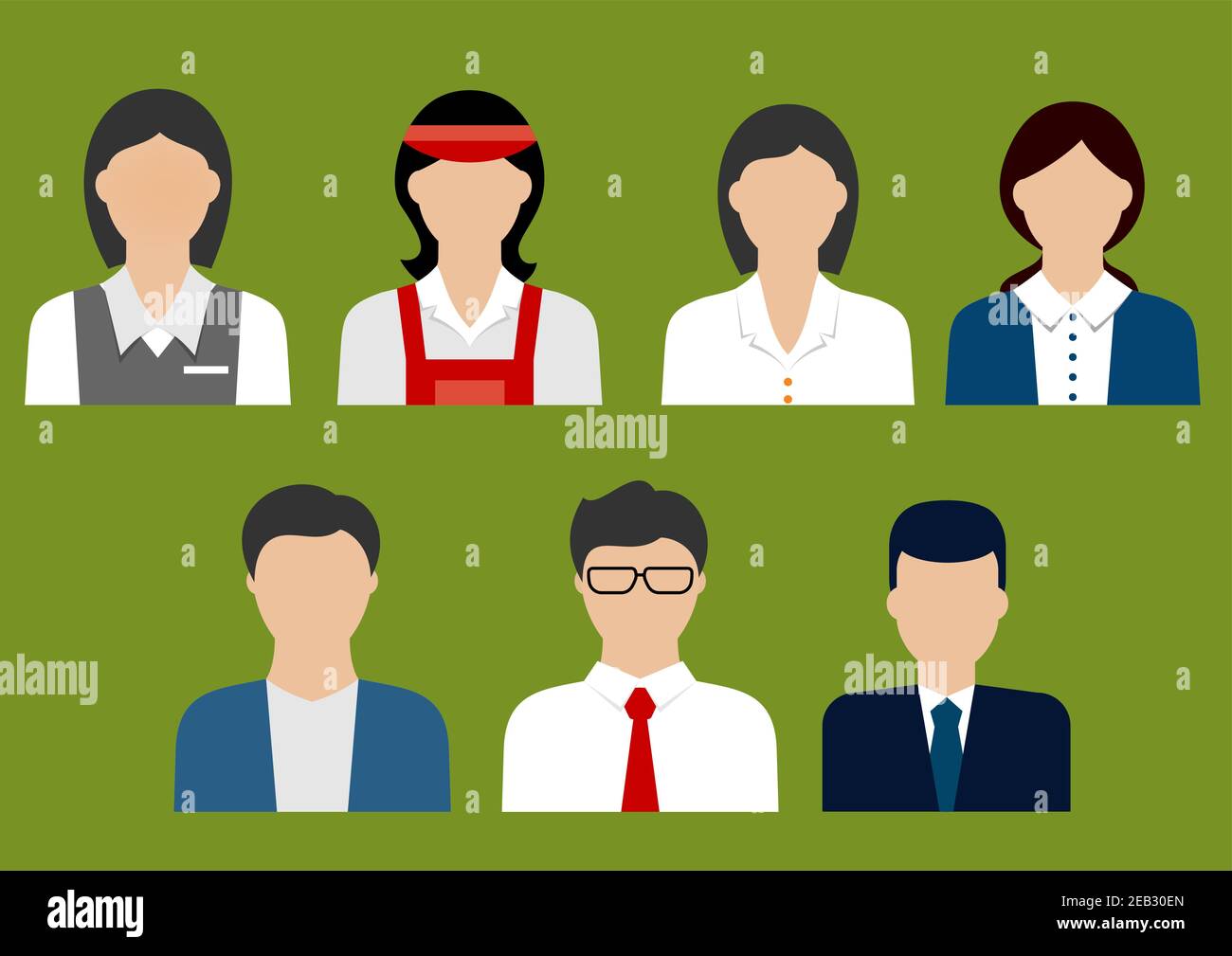 Bank woman cashier Stock Vector Images - Alamy