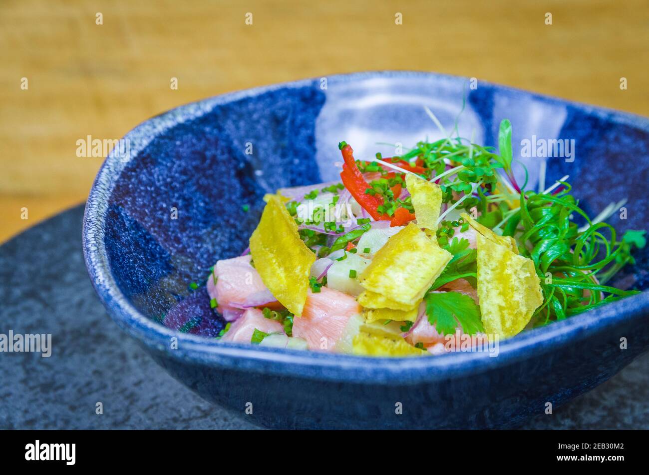 Ceviche with onion and chilli hi-res stock photography and images - Alamy