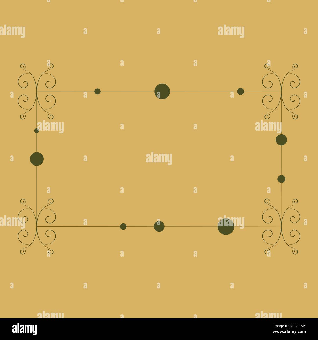 An abstract rectangular frame shape background image Stock Vector Image ...