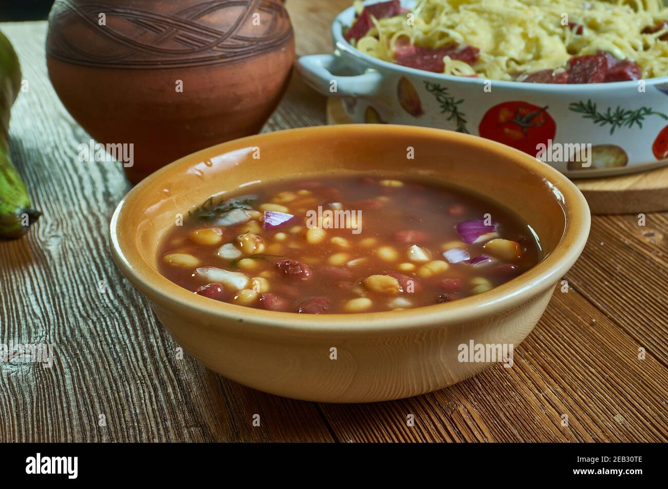 Ghanaian Red-red stew - wonderful dish of beans with tomatoes and a ...