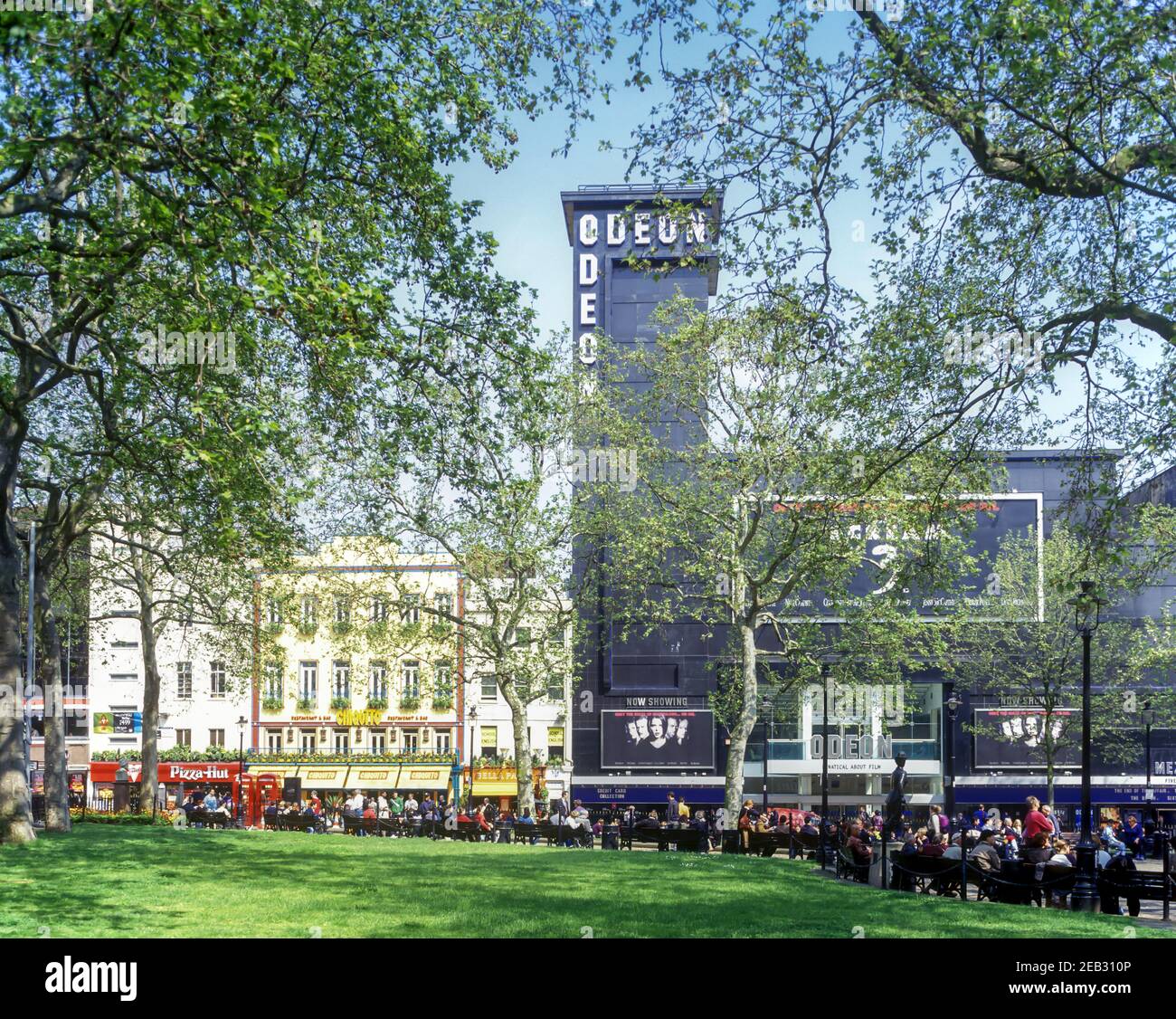 Leicester square london historical hi-res stock photography and images ...