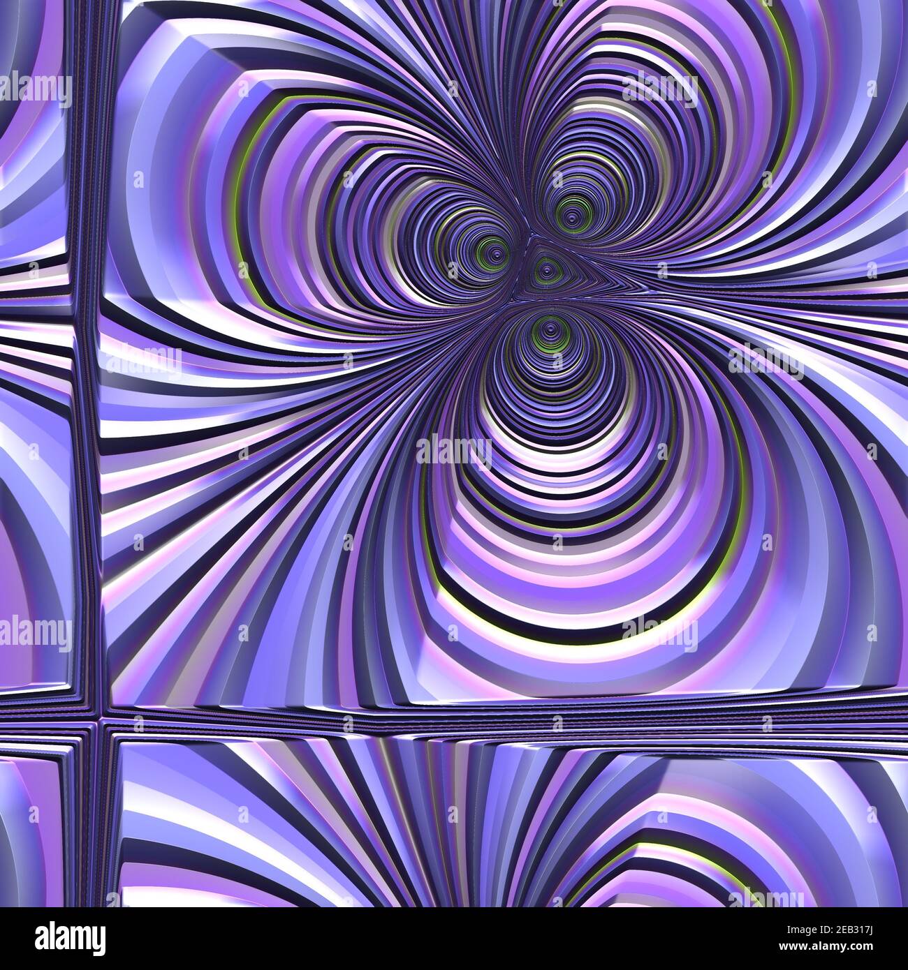 3D render of hi-tech metallic seamless background tile with unique ...