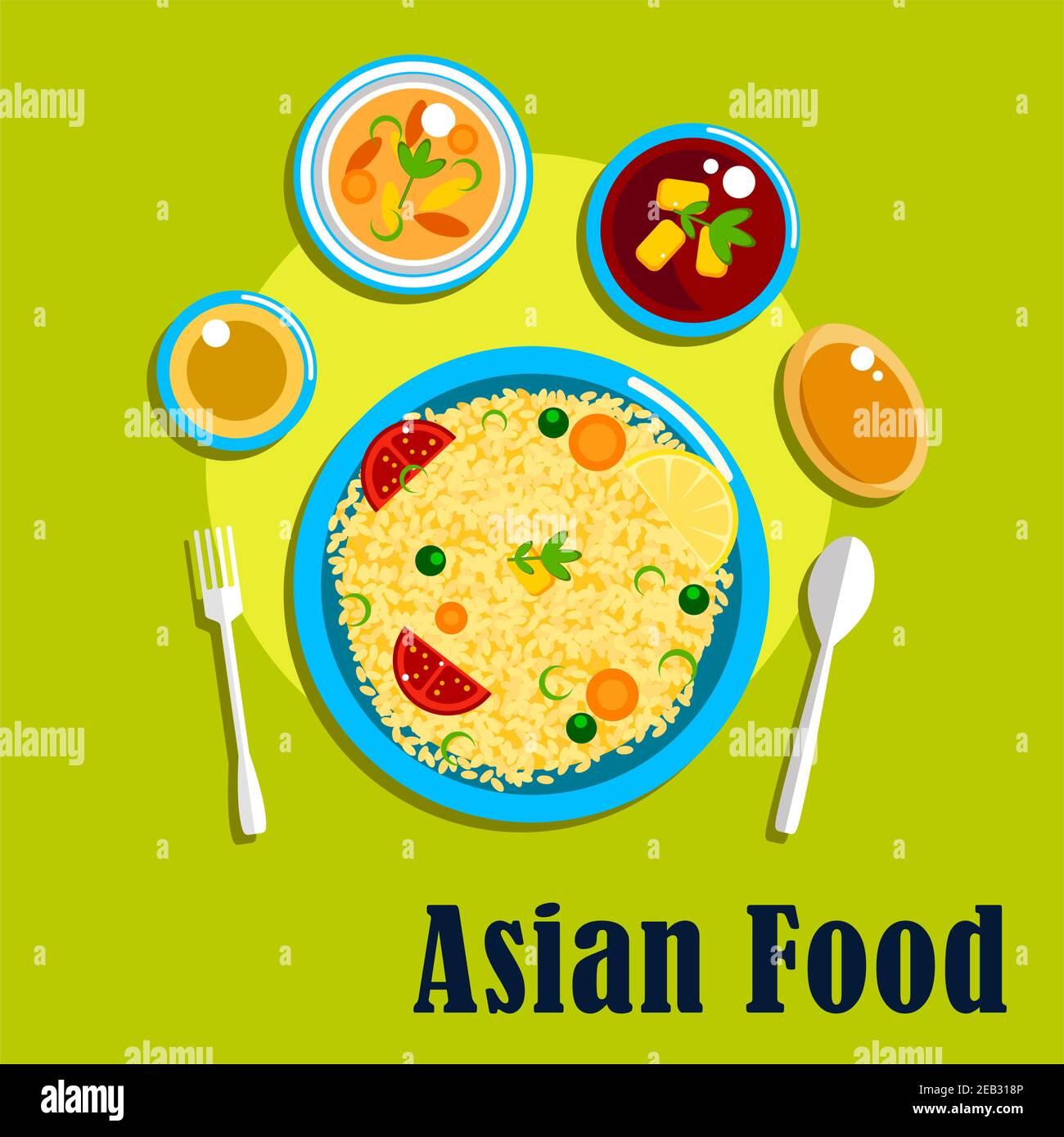 Indian spicy pickle Stock Vector Images - Alamy