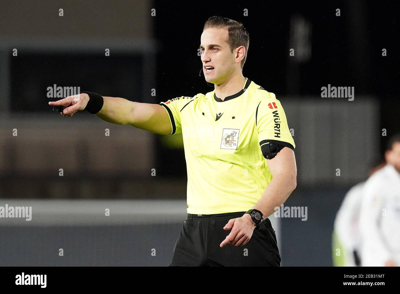 Spanish referee Javier Alberola Rojas during La Liga match Real Madrid ...