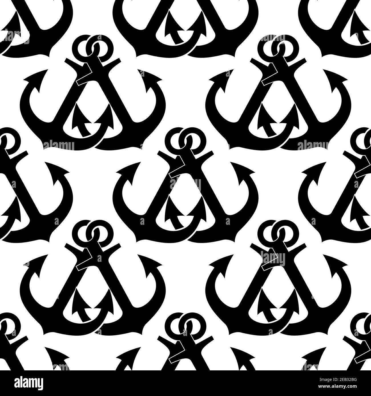 Crossed anchors Black and White Stock Photos & Images - Alamy