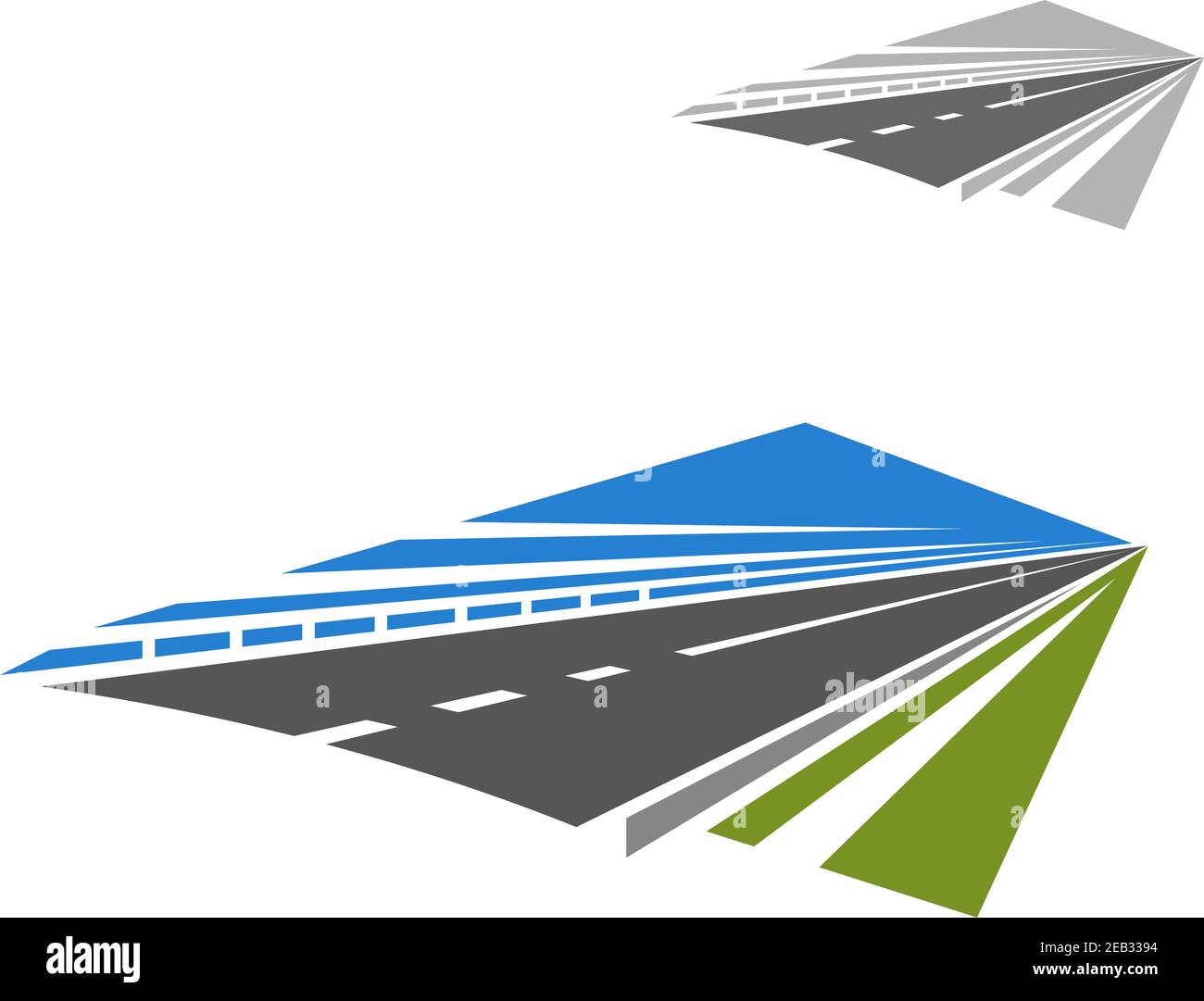 Safety guardrail Stock Vector Images - Alamy