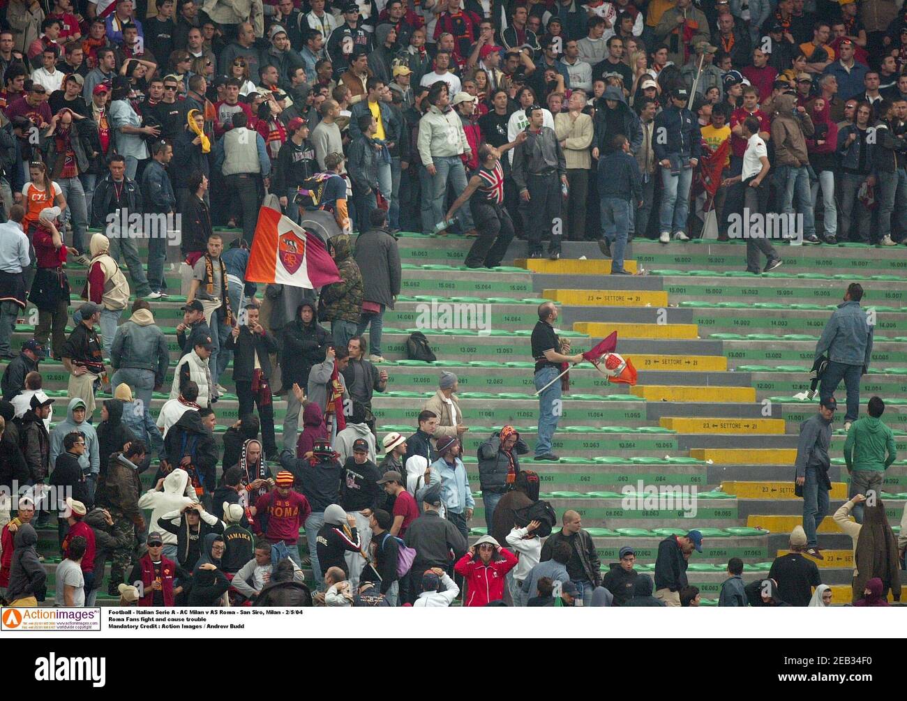 Europe football fans fight hi-res stock photography and images - Alamy