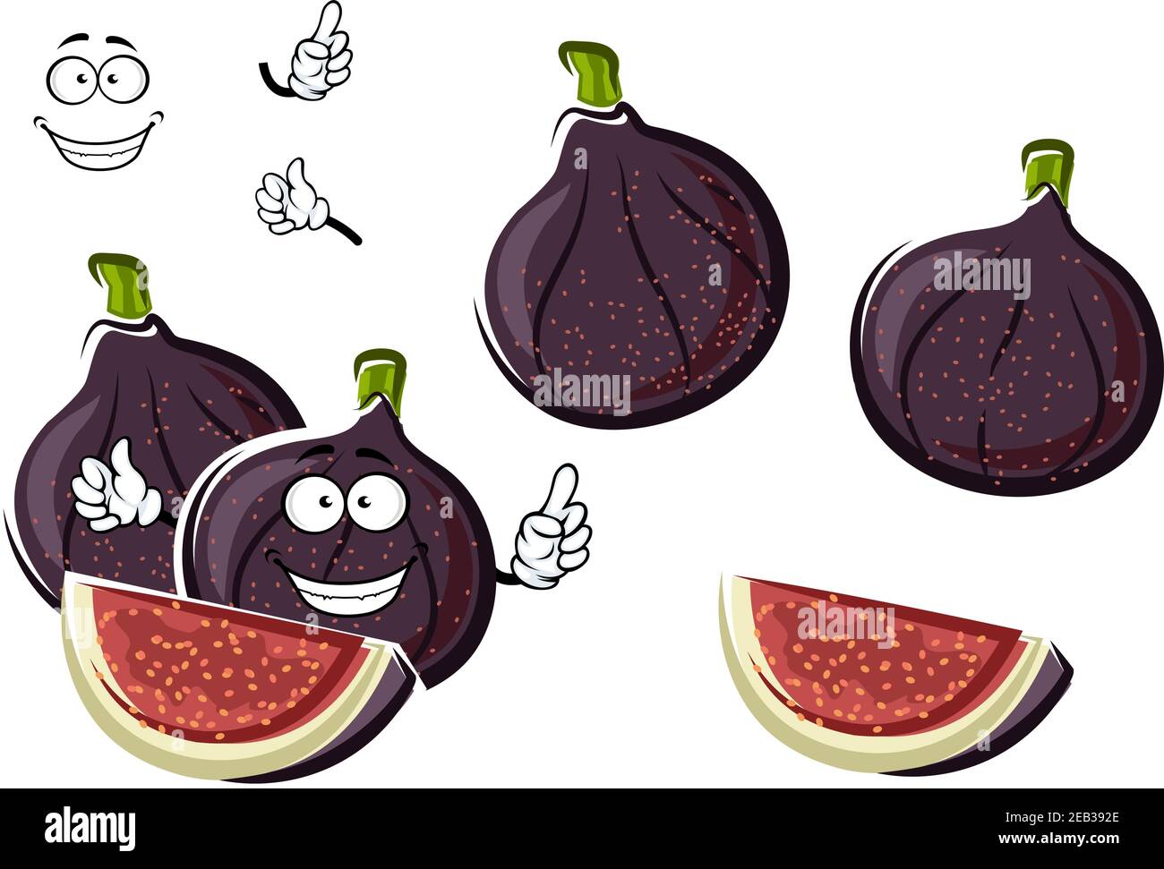 Crunchy flesh Stock Vector Images - Alamy