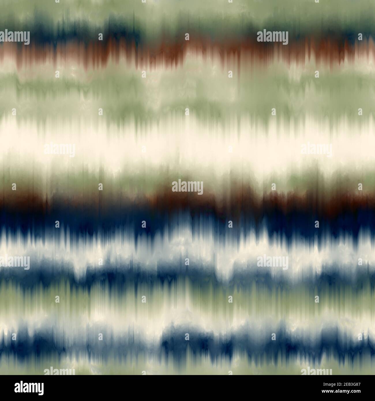 Seamless faux striped tie dye pattern swatch Stock Photo - Alamy