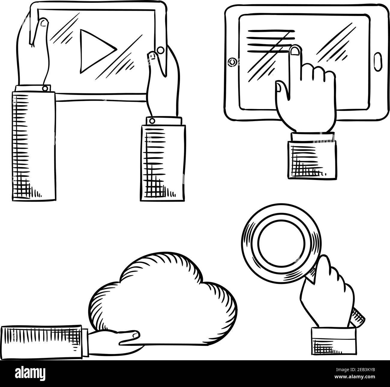 Internet communication technologies concept design for cloud computing ...