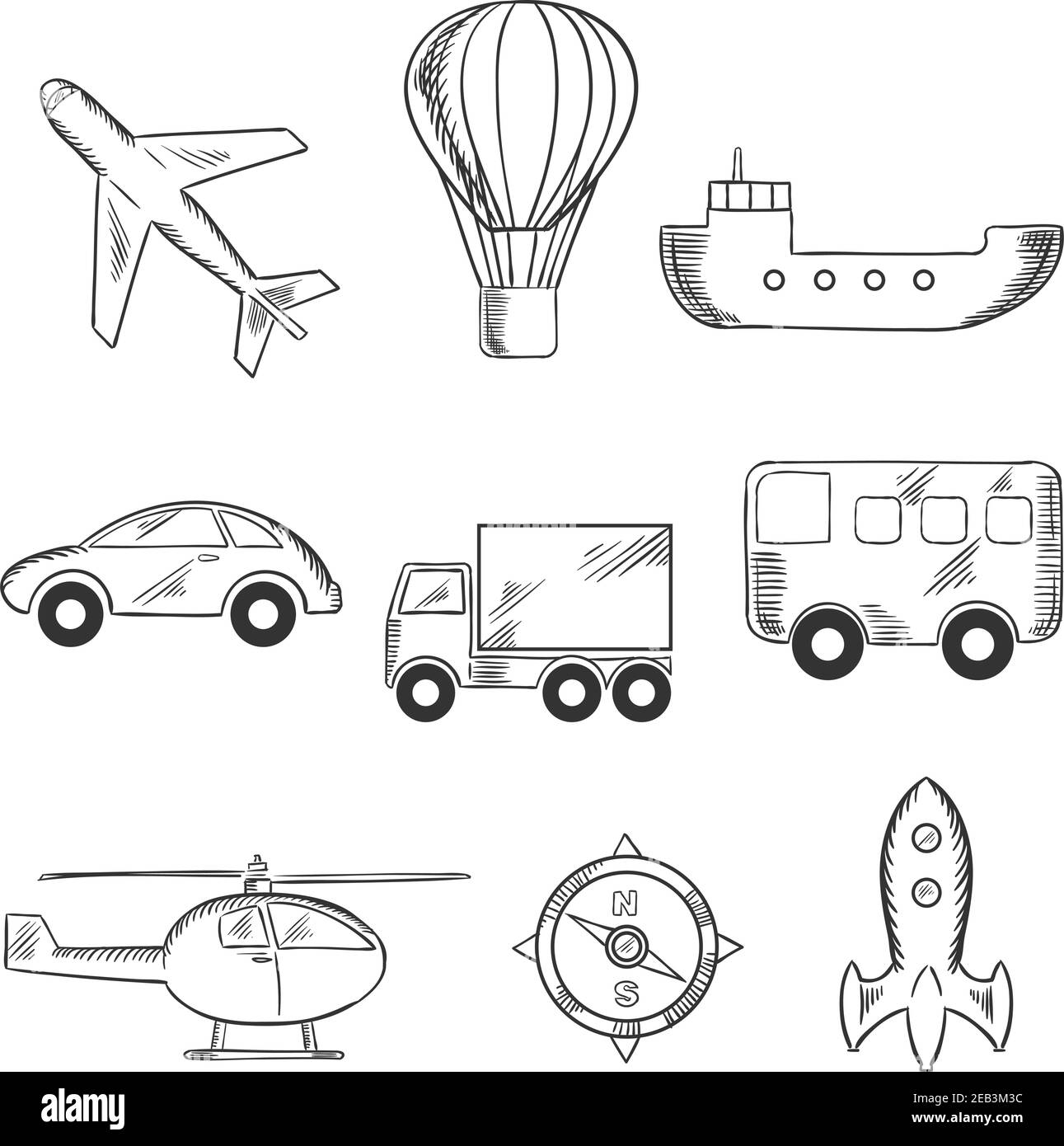 Compass air cargo hi-res stock photography and images - Alamy