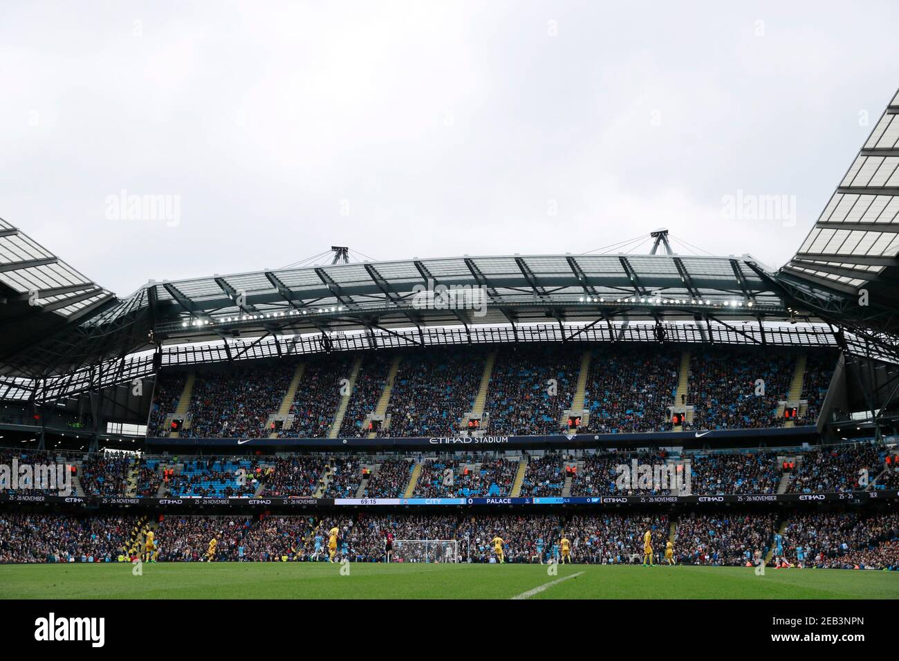 Etihad stadium empty seats hi-res stock photography and images - Alamy