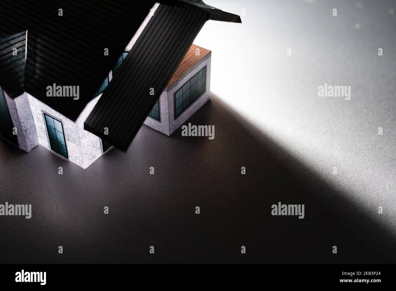 layout of the house in the background drawings. Construction concept ...