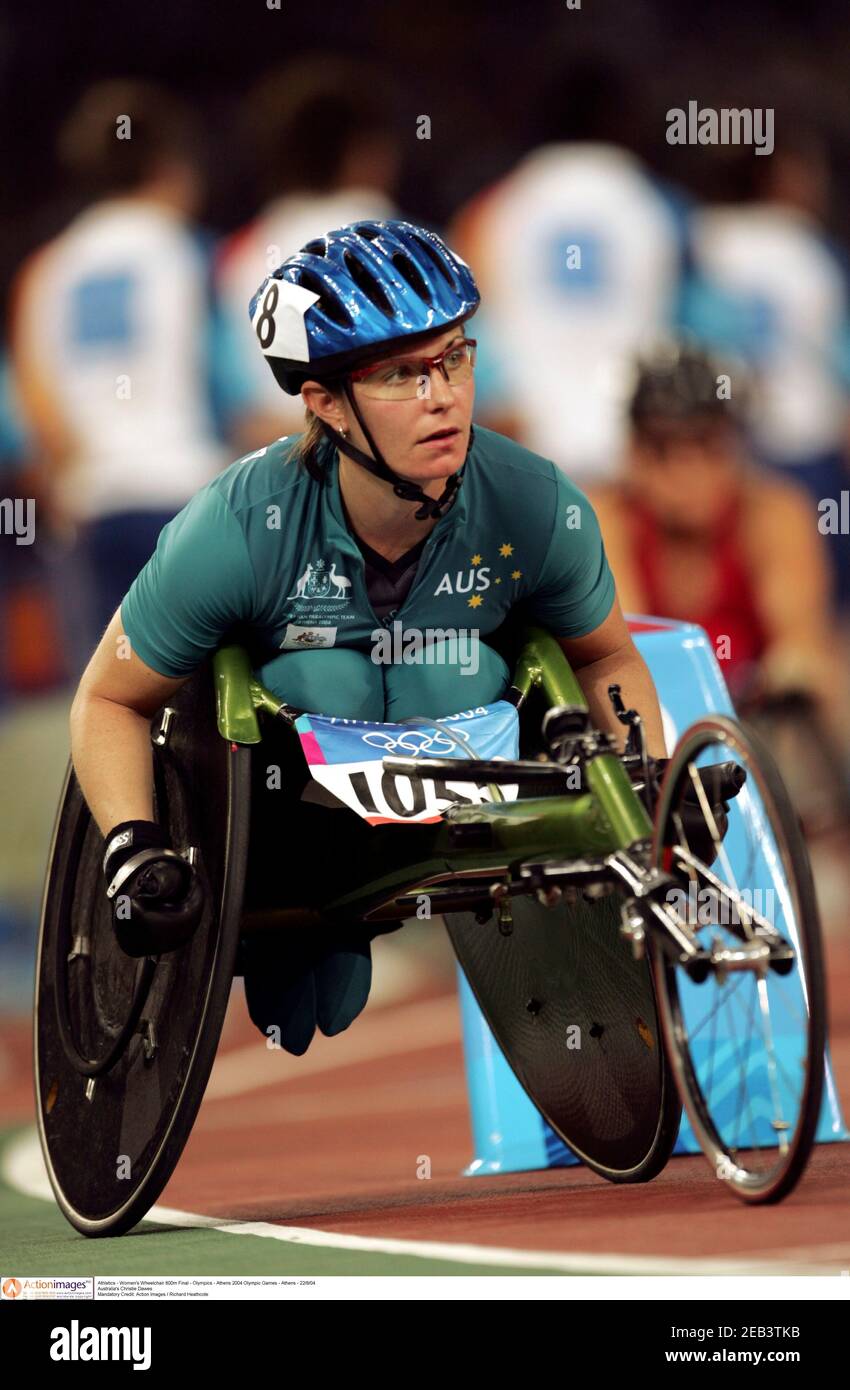 Womens wheelchair 800m final hi-res stock photography and images - Alamy