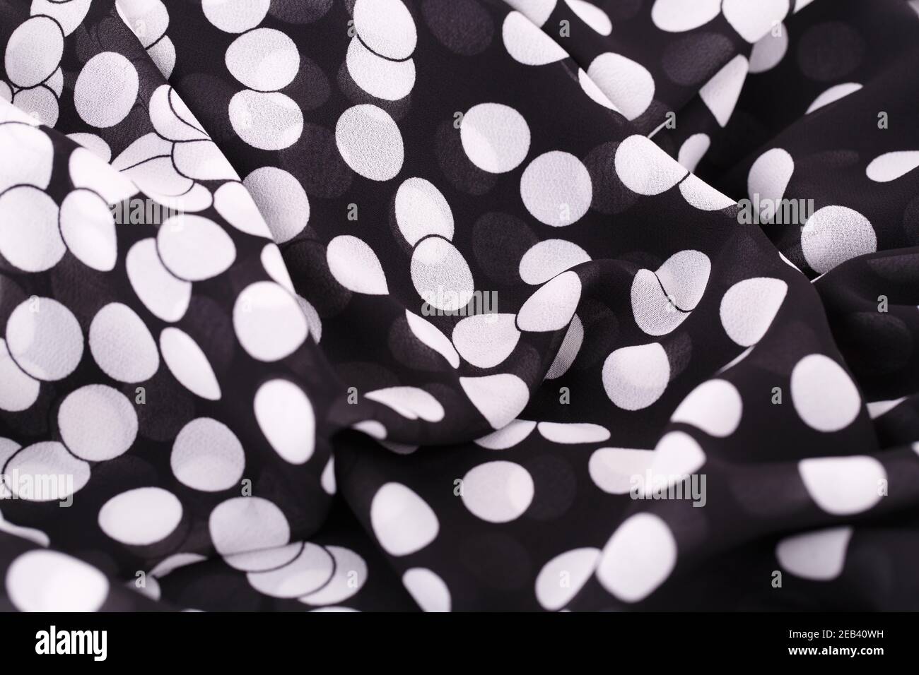 Seamless background with big polka dot pattern Stock Photo - Alamy