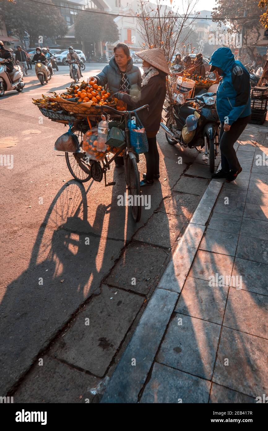 Hanoi daily life Stock Photo - Alamy