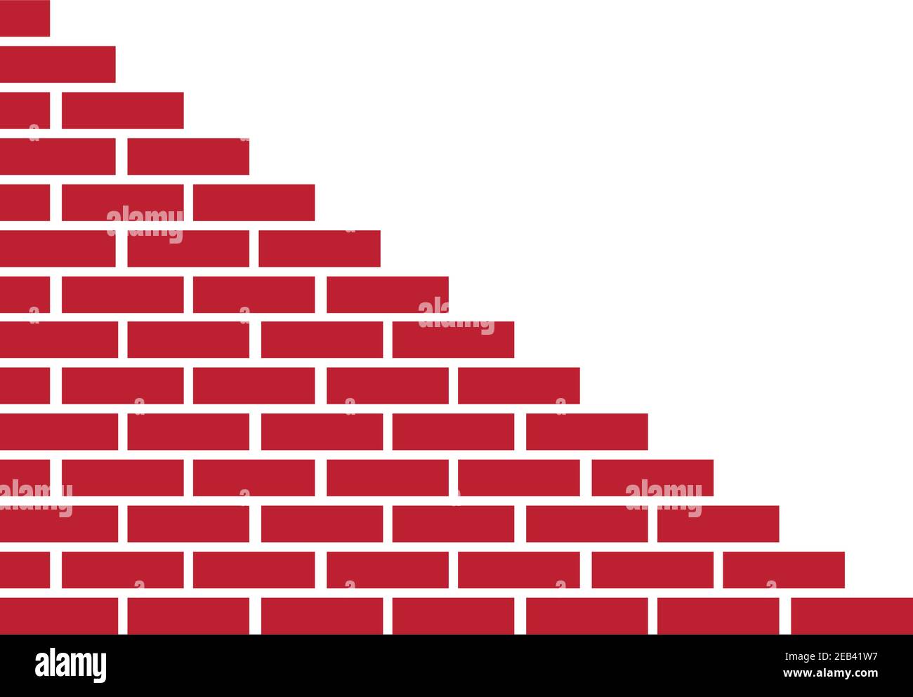 Brick Building logo design vector, Brickwork simple modern logo ...