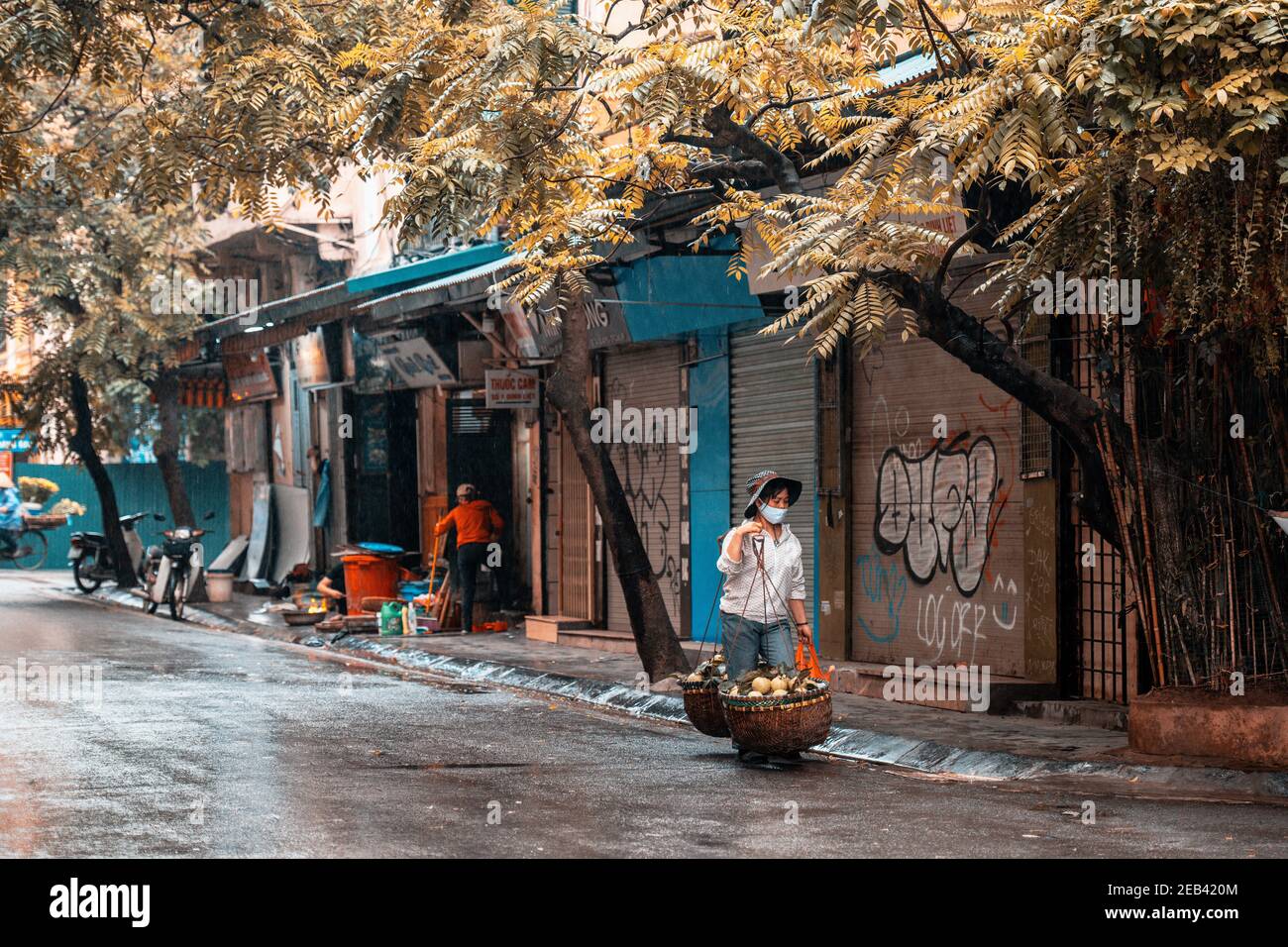 Hanoi daily life Stock Photo - Alamy