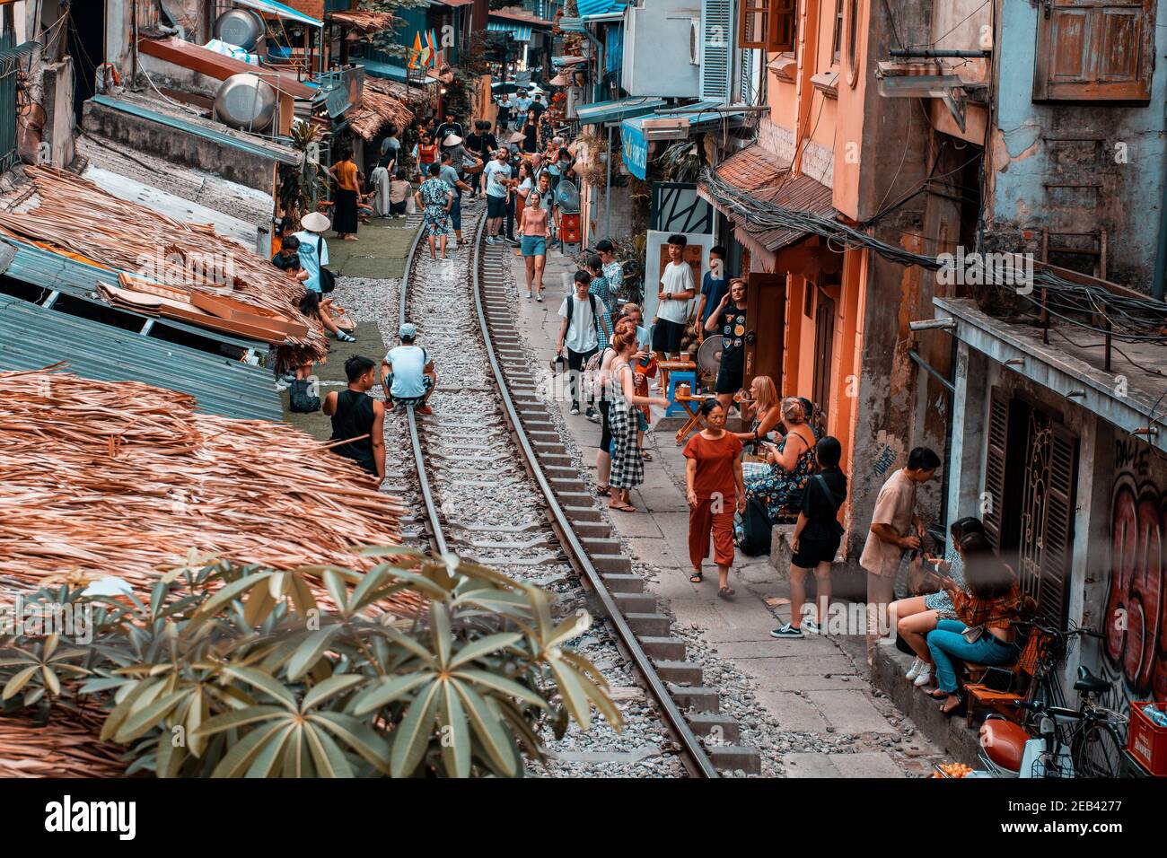 Hanoi daily life Stock Photo - Alamy