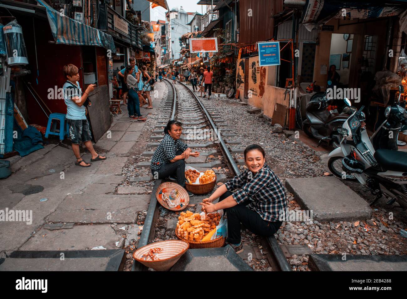 Hanoi daily life Stock Photo - Alamy