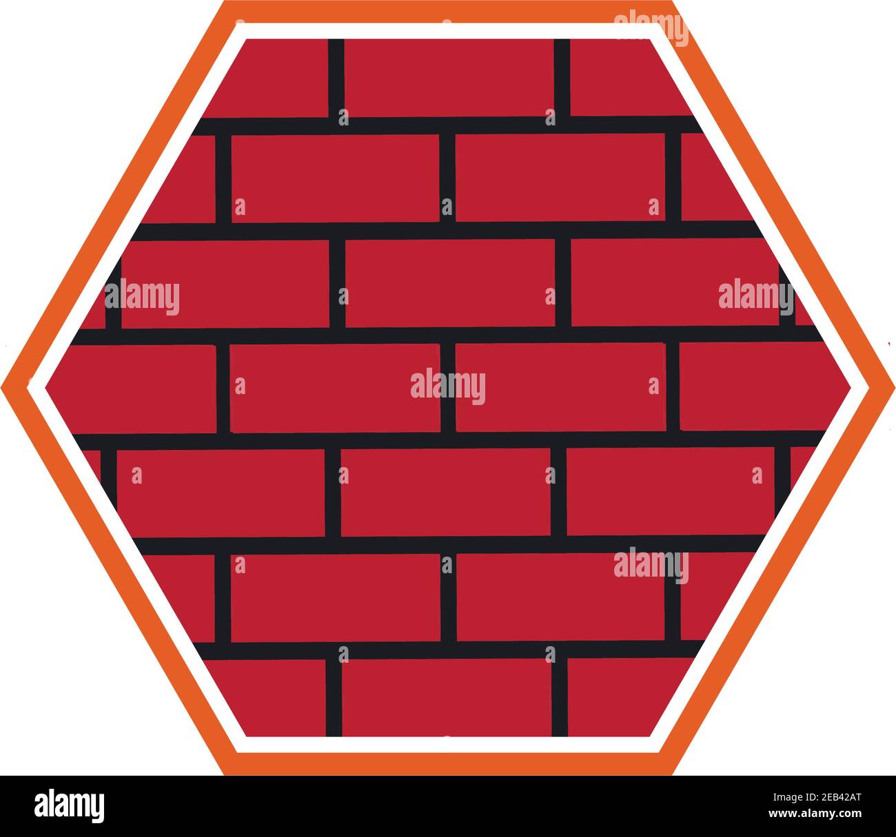 Brick Building logo design vector, Brickwork simple modern logo ...