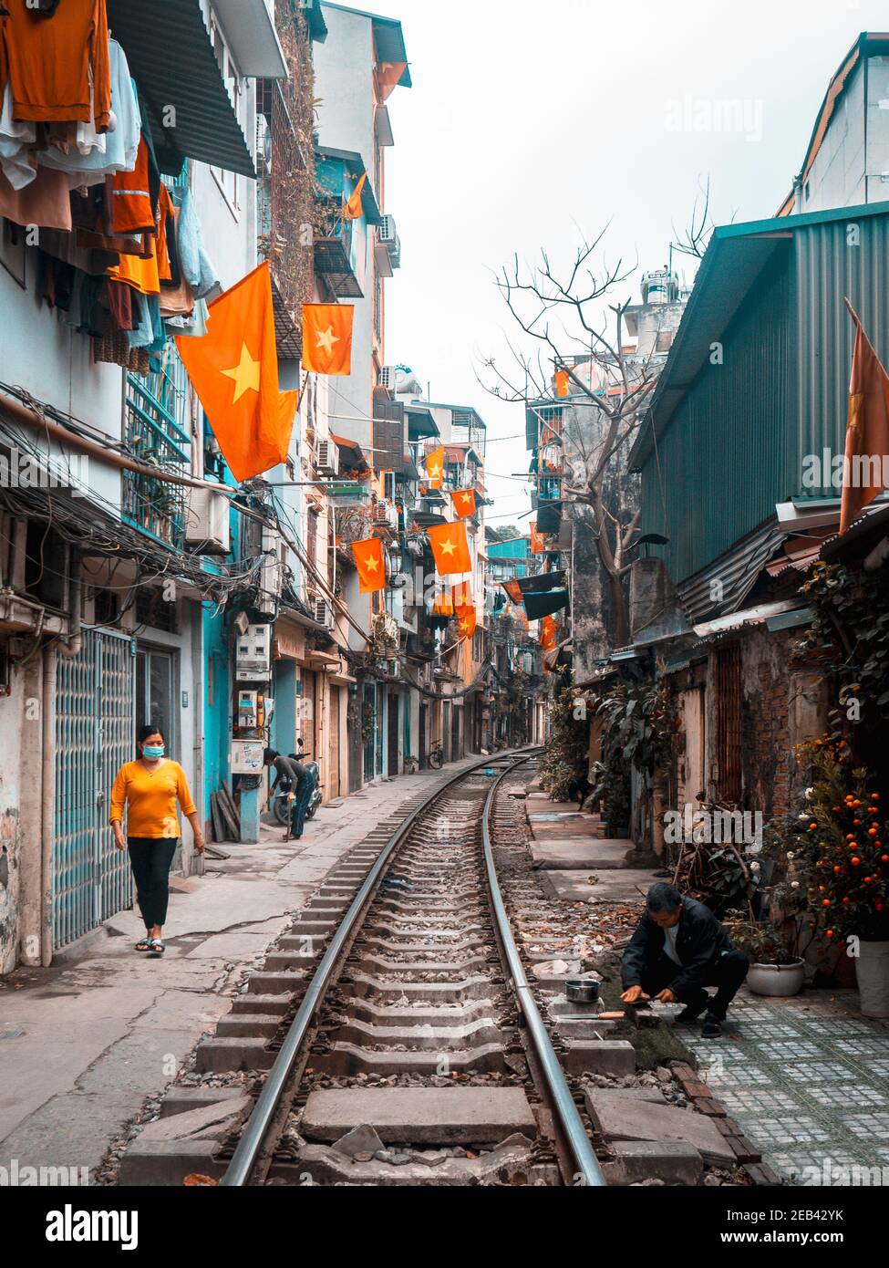 Hanoi daily life Stock Photo - Alamy