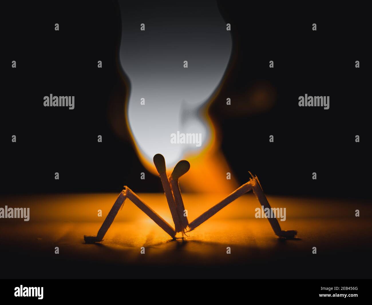 Broken flame hi-res stock photography and images - Alamy