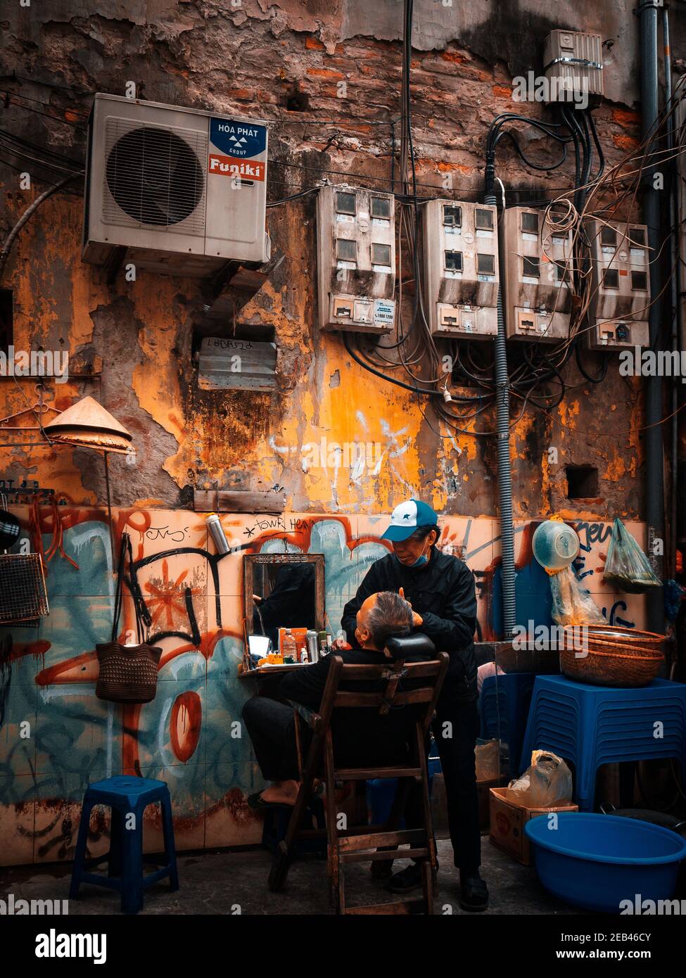 Hanoi daily life Stock Photo - Alamy