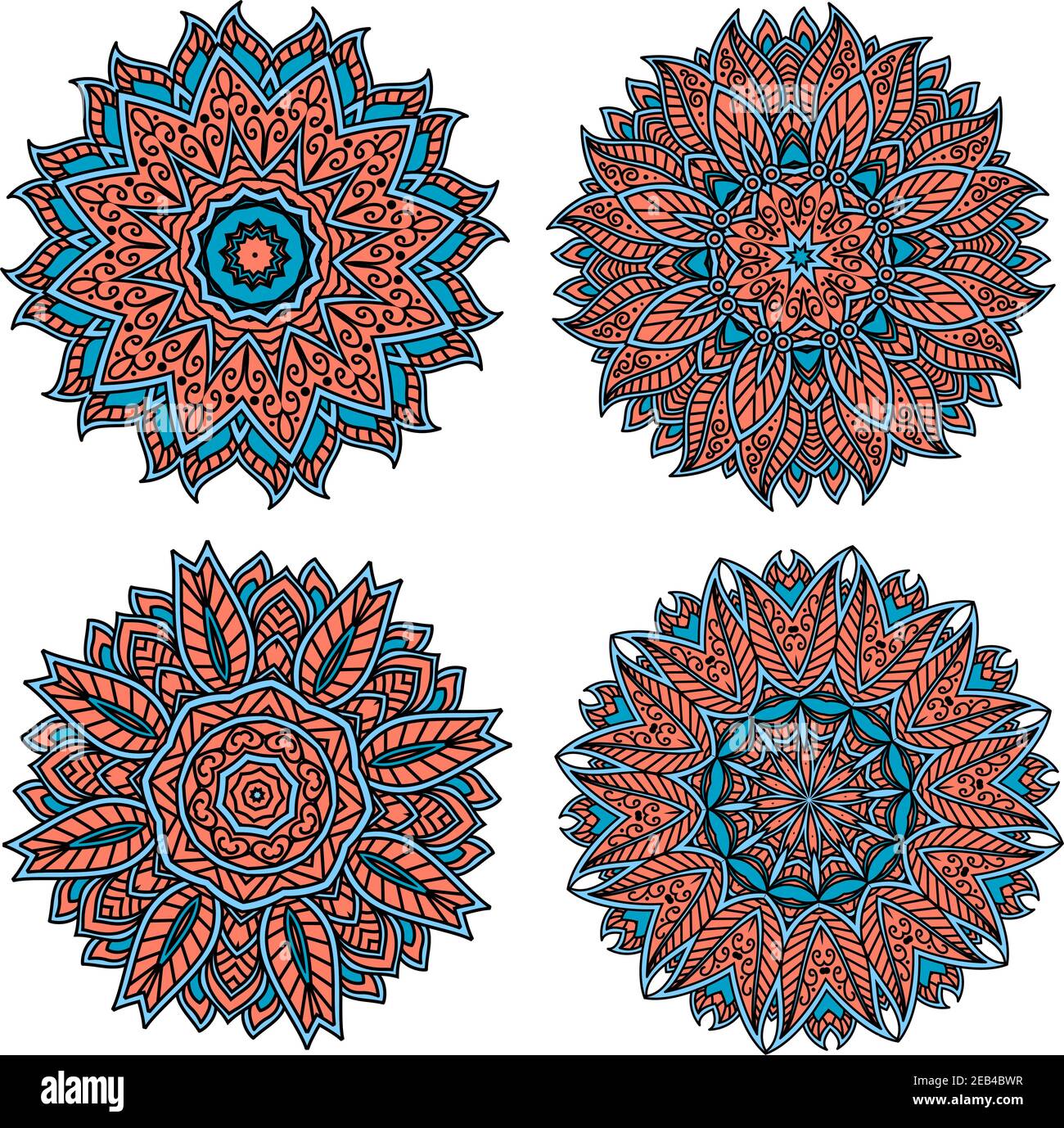 Circular patterns Stock Vector Images - Alamy