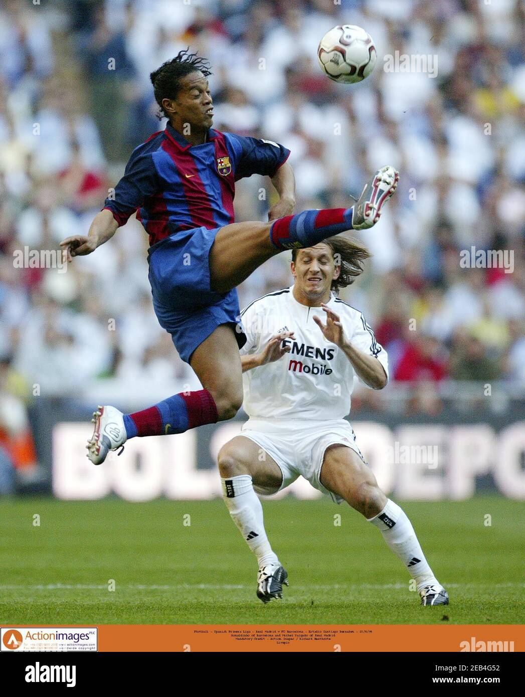 Santiago Bernabeu Michel Salgado High Resolution Stock Photography and ...