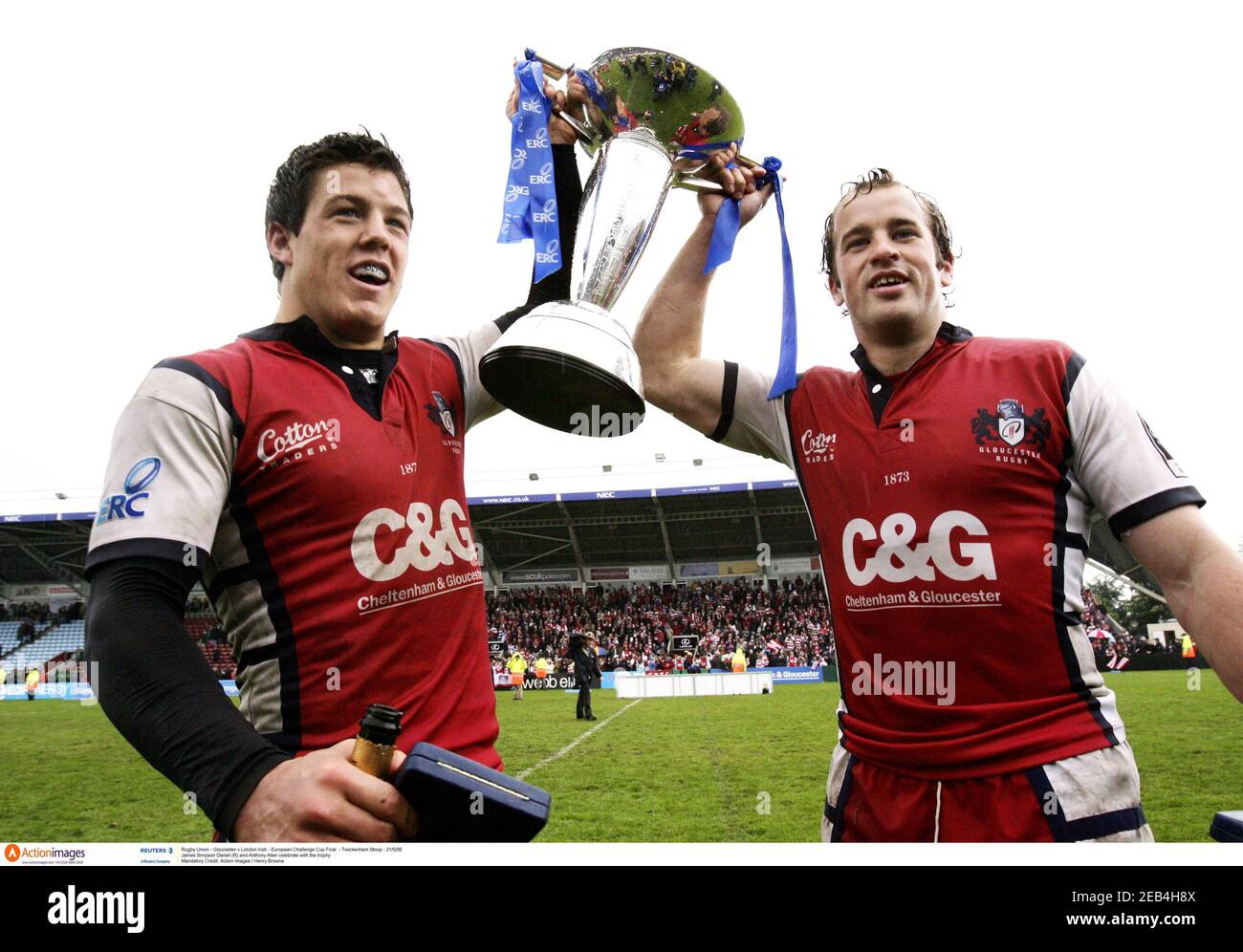Rugby union challenge cup trophy Cut Out Stock Images & Pictures - Alamy