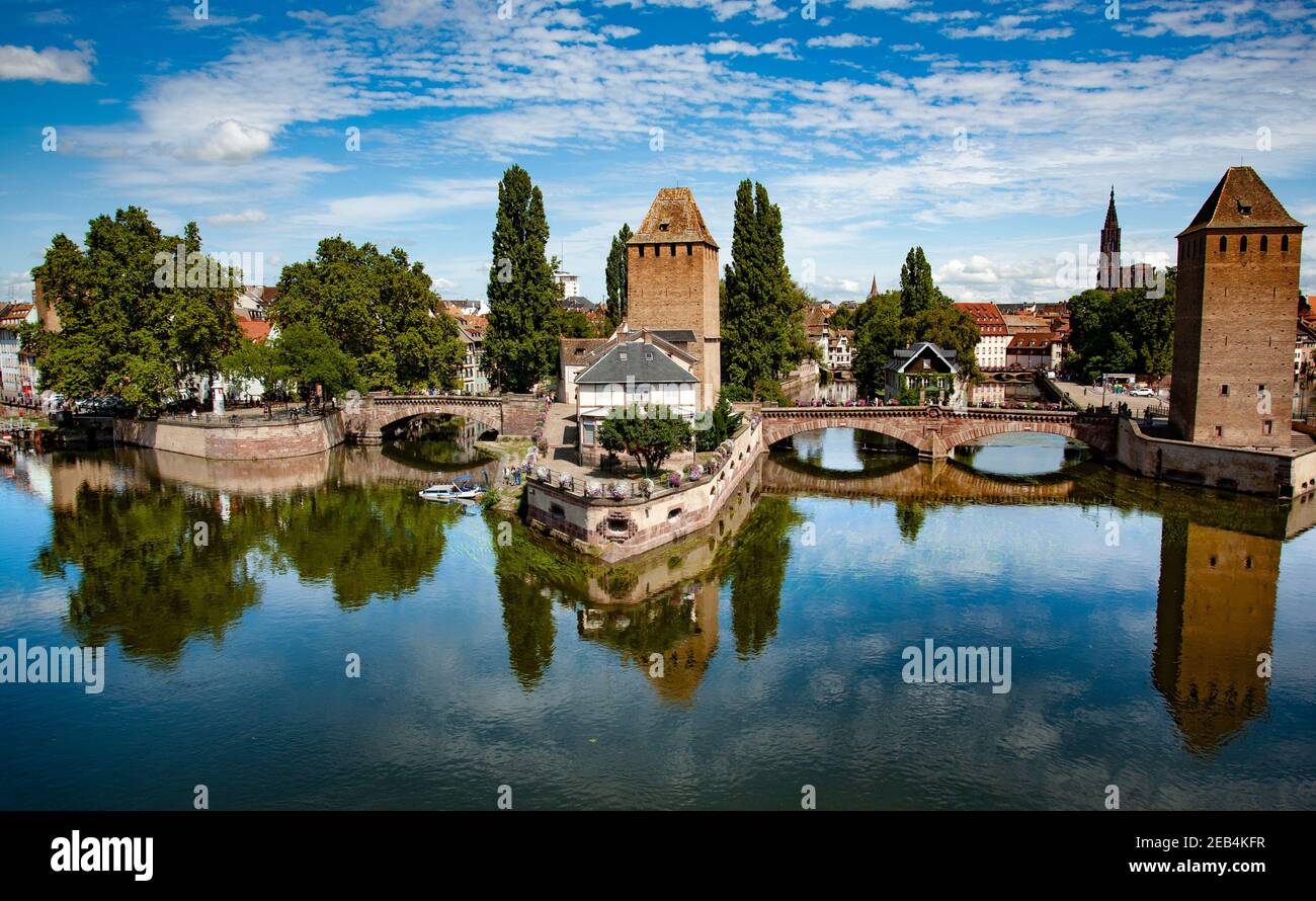 Strassbourg, Grand Est, France: La Petite France, historic quarter of ...