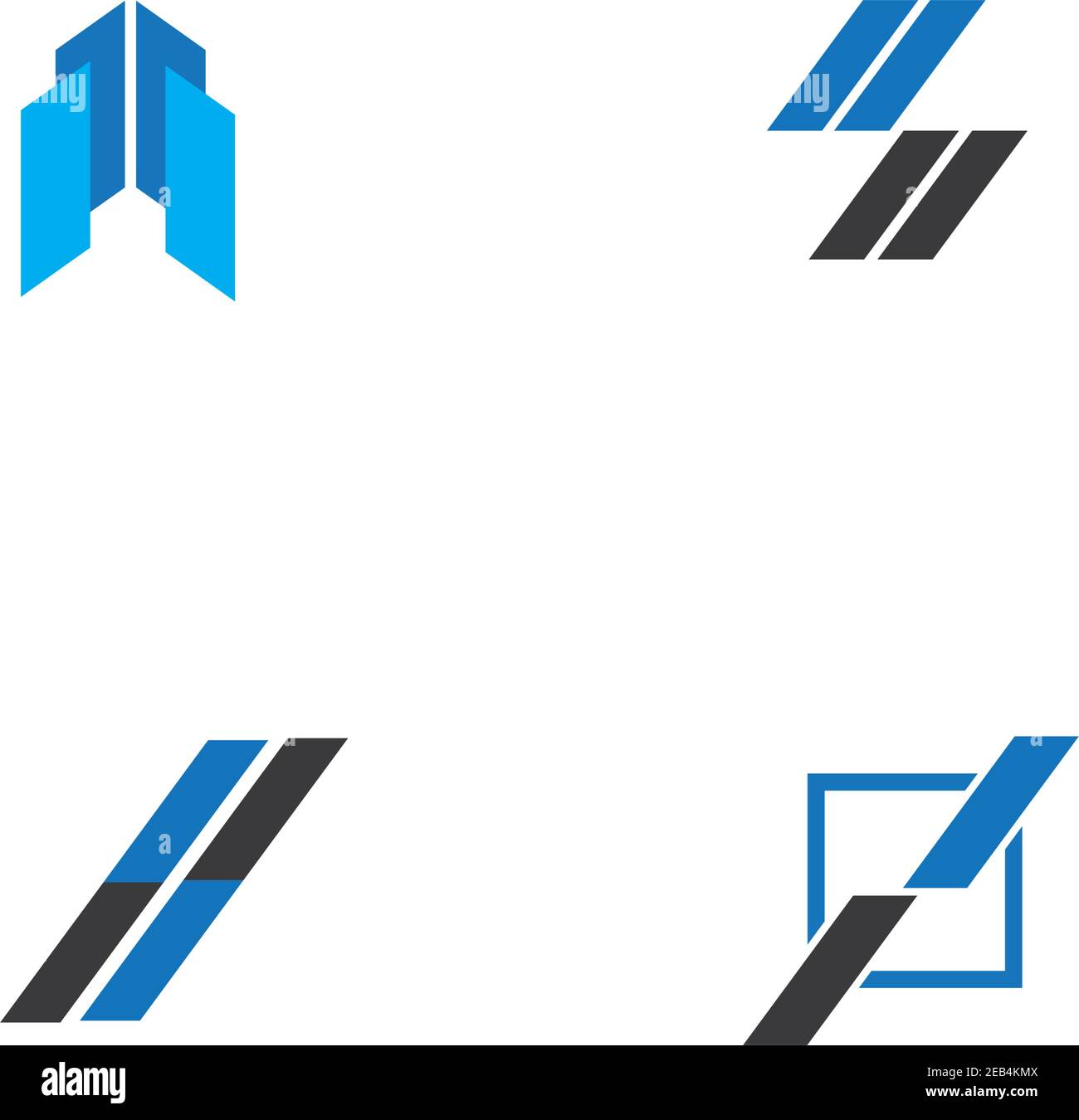 Business finance logo and symbols vector concept illustration Stock ...