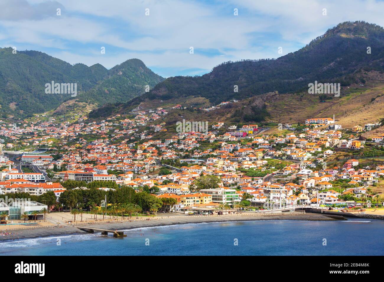 Beautiful natural landscapes in Madeira island, Portugal Stock Photo ...