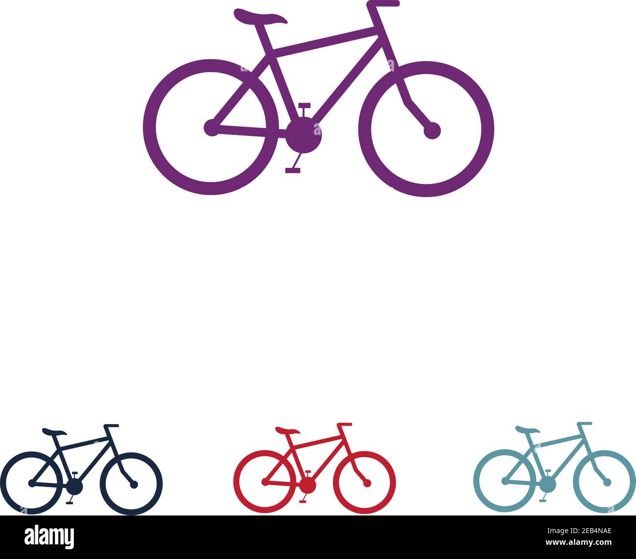 Bicycle logo vector template Stock Vector Image & Art - Alamy
