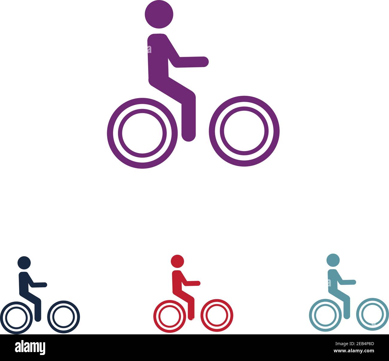 Bicycle logo vector template Stock Vector Image & Art - Alamy