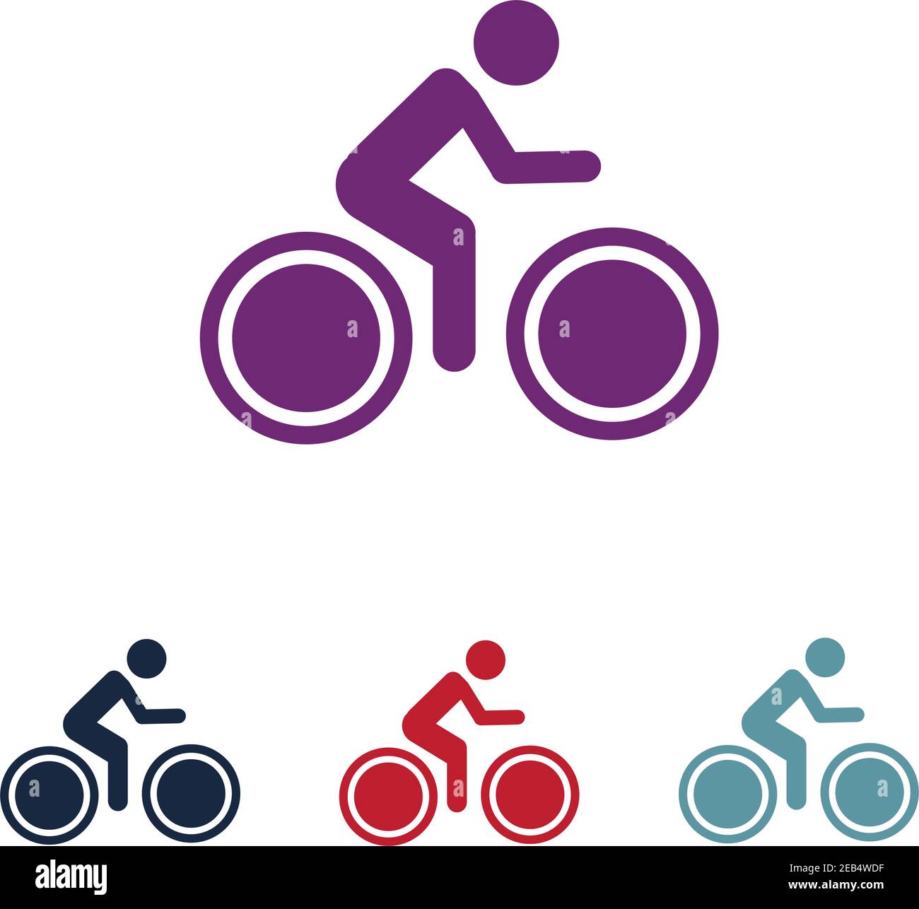 Bicycle logo vector template Stock Vector Image & Art - Alamy