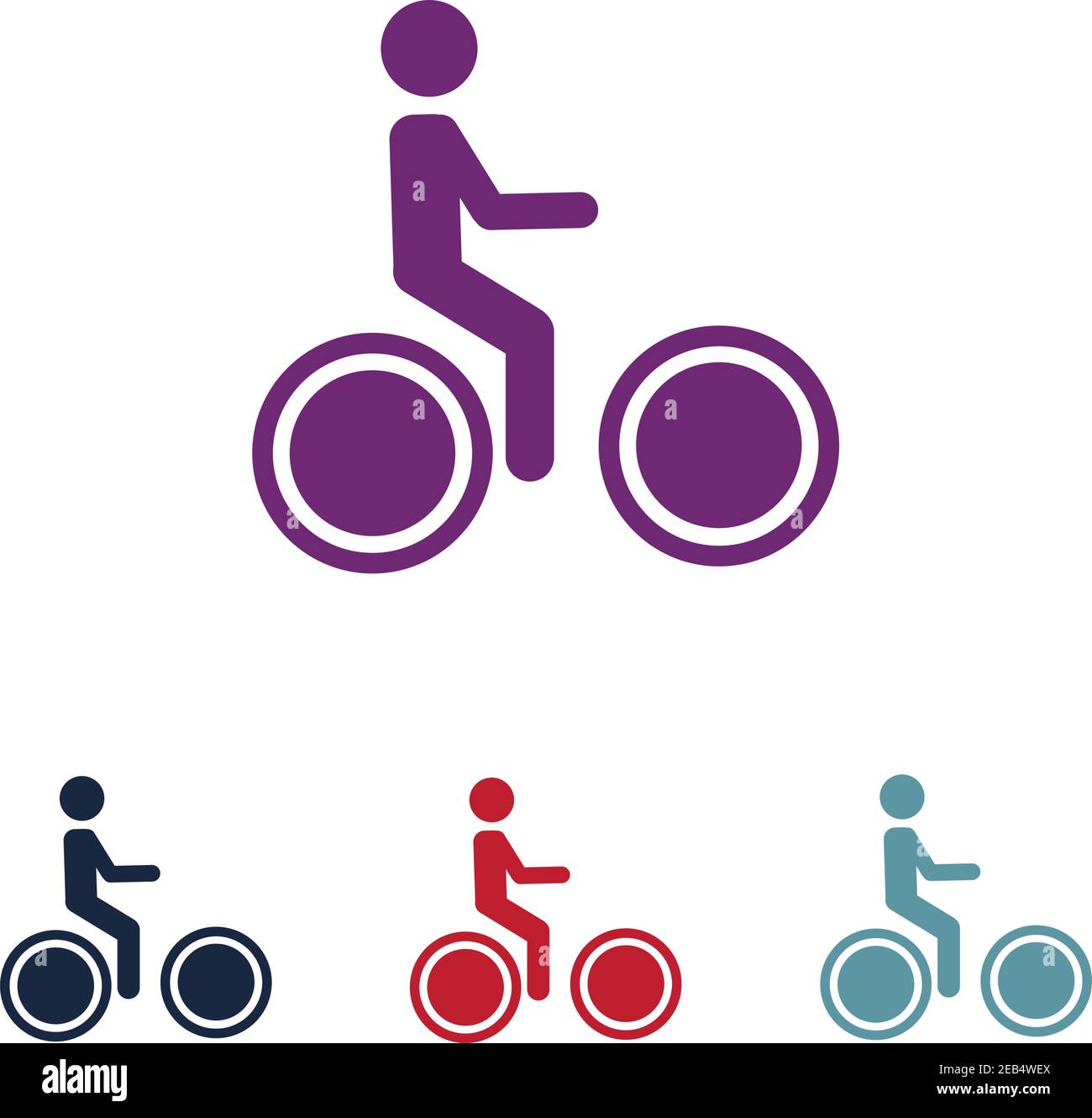 Bicycle logo vector template Stock Vector Image & Art - Alamy