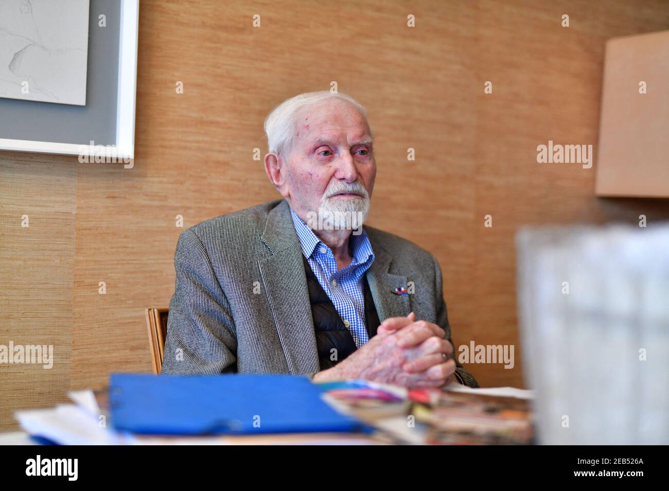 File photo dated December 23, 2019 of Benjamin Orenstein during photo ...